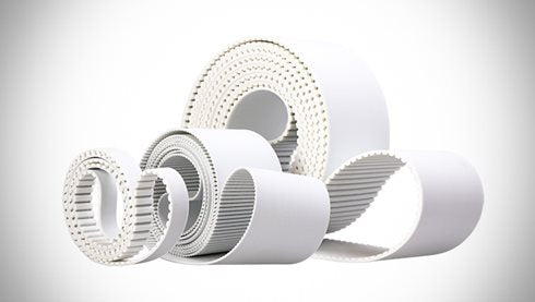 Endless PU timing belts